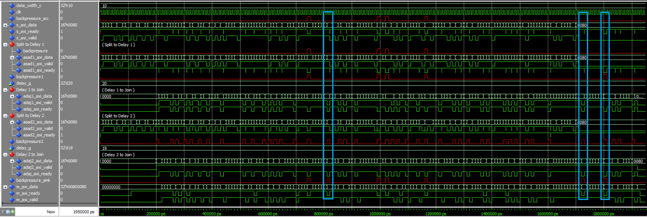 AXI-Stream Split & Join Components